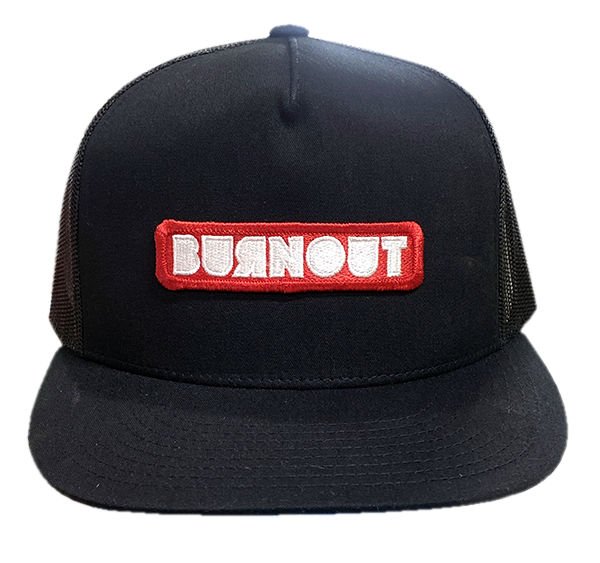 Burnout Bar - Flat Bill Twill Cap – Burnout Stoke